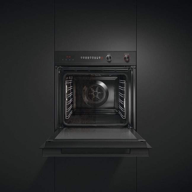 Fisher & Paykel 60cm Series 7 Pyrolytic Built-In Oven Black OB60SD9PB1 ...