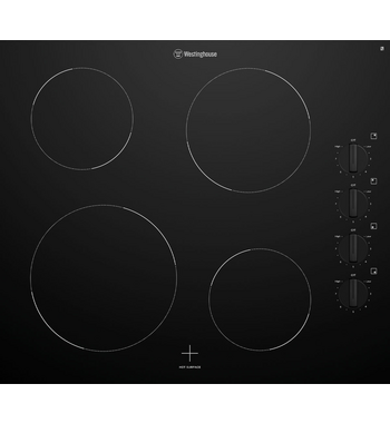 Westinghouse 60cm Ceramic Cooktop WHC642BC | Appliances Online