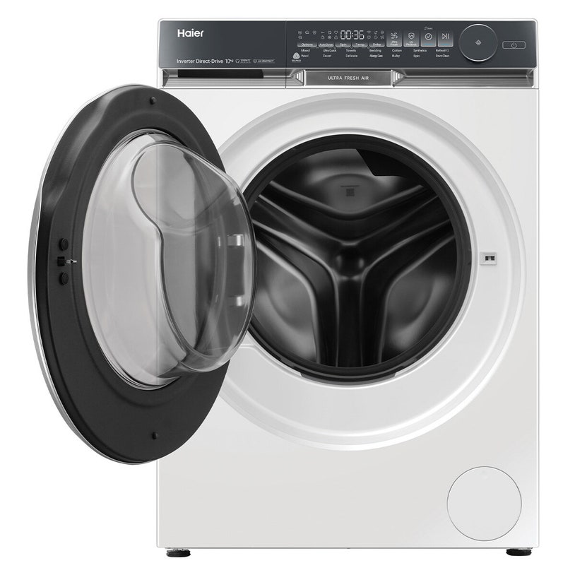 Haier 500 Series 10kg Front Load Washing Machine with Ultra Fresh Air ...
