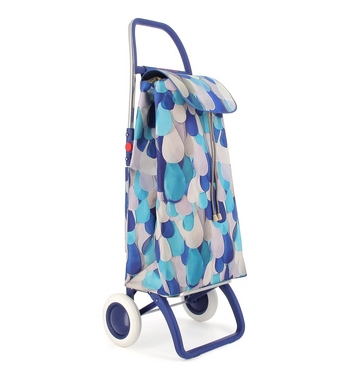Rolser IMax Agatha 2 Ruiz de la Prada 2 Wheel Folding Trolley Blue ...