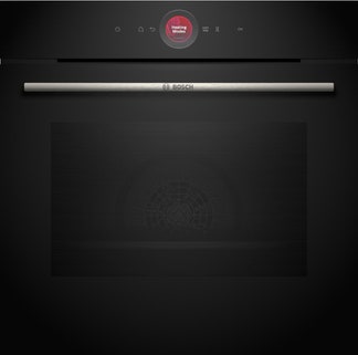Bosch Series 8 60cm Built-in Black Oven with Air Frying HBG7741B1A ...