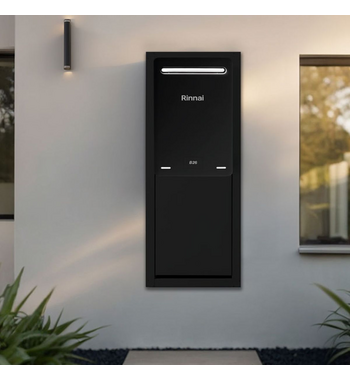 Rinnai Black Lockable Recess Box RBOX04LBLK | Appliances Online