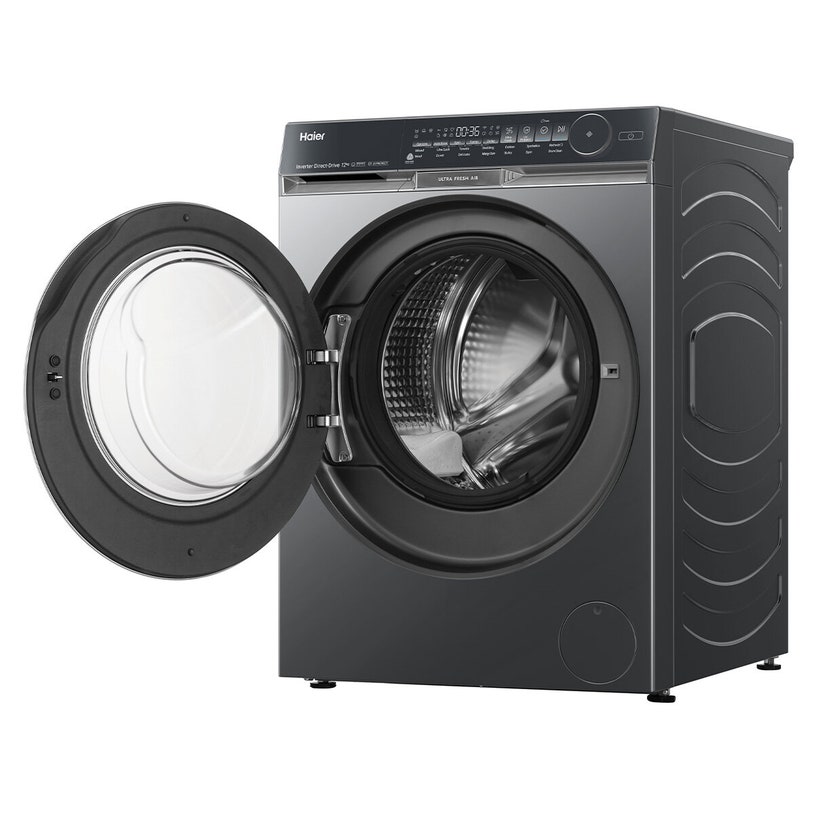 Haier 500 Series 12kg Front Load Washing Machine with Ultra Fresh Air ...