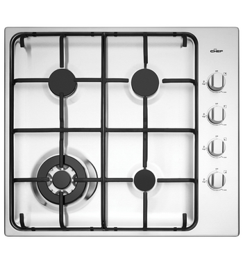 Chef CHG646SB 60cm Natural Gas Cooktop | Appliances Online