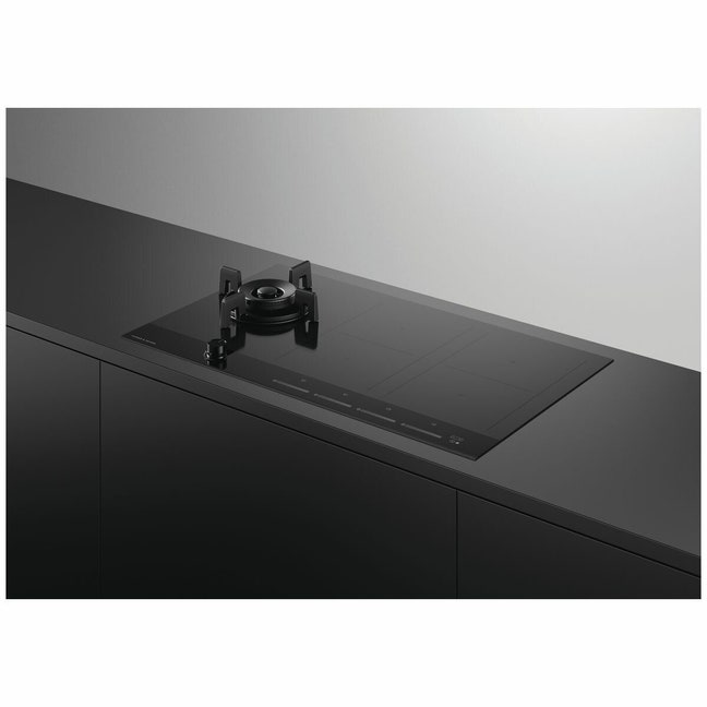 Fisher & Paykel Series 9 90cm Natural Gas Wok Burner and Induction ...