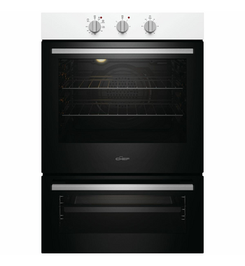 Chef 60cm Electric Built-In Fan Forced Oven with Separate Grill ...