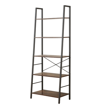 L.T. Williams 5-Tier Book Shelf Dark Wood 9764 | Appliances Online