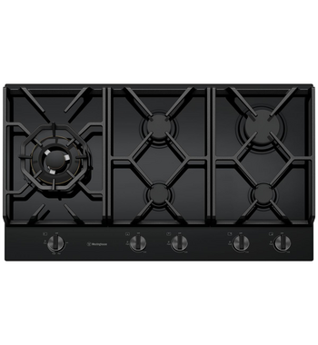 Westinghouse 90cm 5 Burner Gas Cooktop WHG959BD | Appliances Online