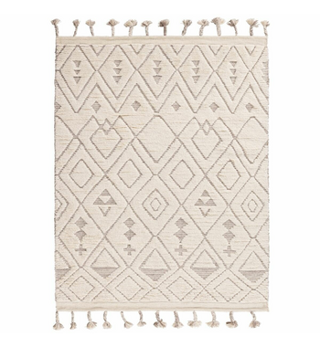 Cadrys Sahara Diamond Ivory/Taupe 250x300 Rug SAHDIT3 | Appliances Online
