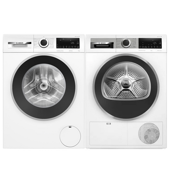 Bosch 9kg/9kg Laundry Package WGG24409AUWQG24201AU | Appliances Online
