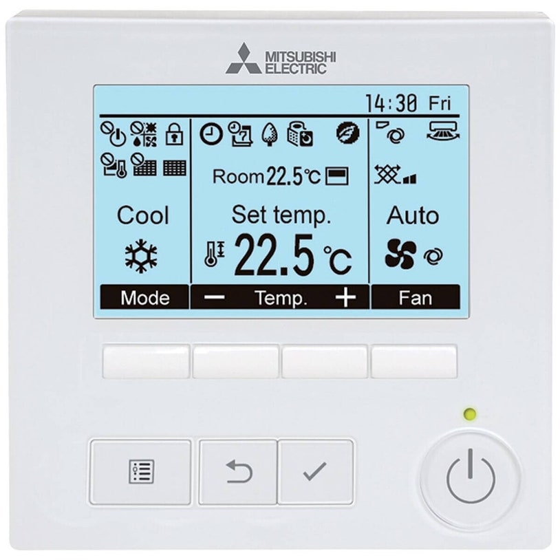 Mitsubishi Electric Wired Controller PAR-41MAAM | Appliances Online