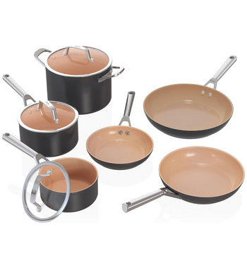 Ninja Extended Life Premium Ceramic 6 Piece Cookware Set CW99009 ...