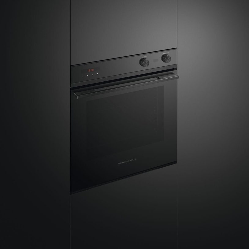 Fisher & Paykel 60cm Series 7 Pyrolytic Built-In Oven Black OB60SD9PB1 ...