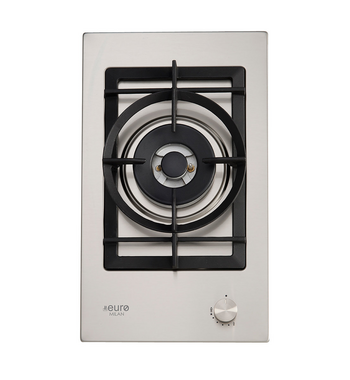 Euro Appliances EMJG30WSX 30cm Domino Wok Natural Gas Cooktop ...