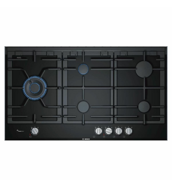 Bosch Serie 8 90cm Natural Gas Cooktop PRS9A6D70A | Appliances Online