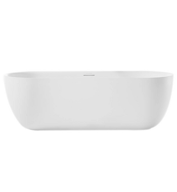 Claybrook Skye 1700 Freestanding Bath - Dover White 3347000455 ...