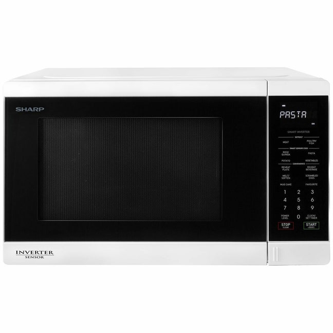 Sharp Smart Inverter 1200W Microwave R350EW | Appliances Online