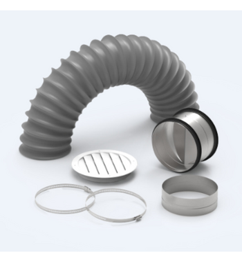 Aero 200mm Wall / Eave Roof Ducting Kit ADK200WALL | Appliances Online