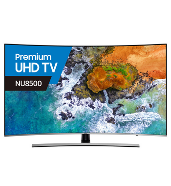 Samsung UA65NU8500 65 Inch 165cm Smart 4K Ultra HD Curved LED LCD TV ...