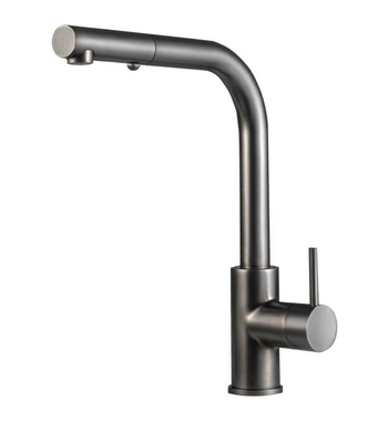 Rogerseller Tonic Square Sink Mixer with Pull Out Spray - Graphite ...