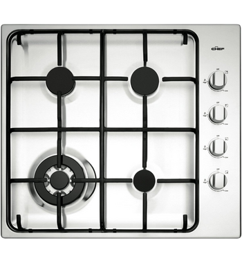 Chef CHG646SA 60cm Natural Gas Cooktop | Appliances Online