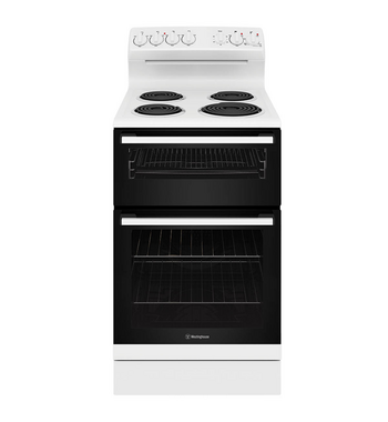 Westinghouse 54cm Freestanding Electric Fan Forced Oven-White WLE522WC ...