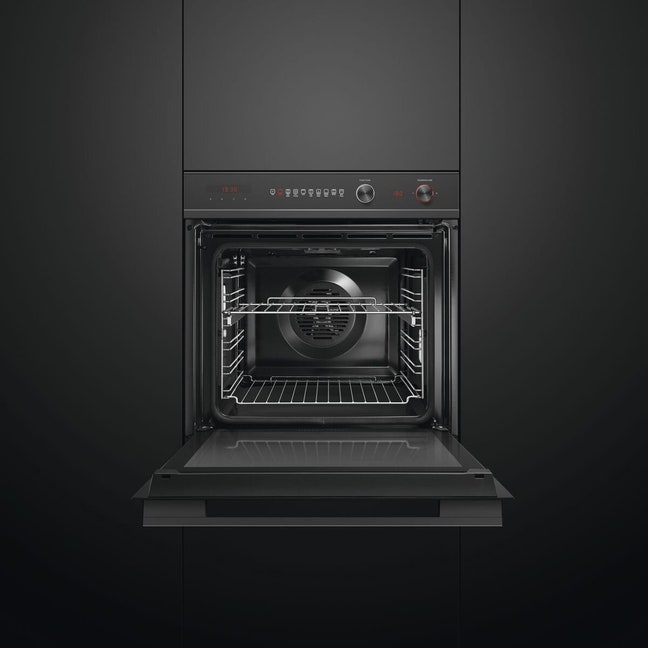Fisher & Paykel 60cm Series 7 Pyrolytic Built-In Oven Black OB60SD9PB1 ...