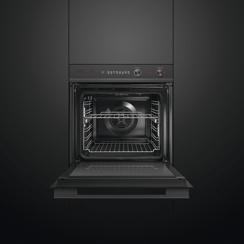 Fisher & Paykel 60cm Series 7 Pyrolytic Built-In Oven Black OB60SD9PB1 ...