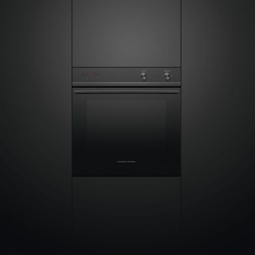 Fisher & Paykel 60cm Series 7 Pyrolytic Built-In Oven Black OB60SD9PB1 ...