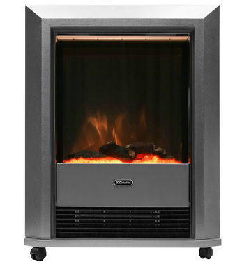 Dimplex 2kW Electric Fire Heater LEESILVER | Appliances Online
