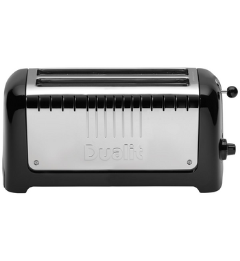 Dualit Long Slot Lite Toaster Gloss Black DU46030 | Appliances Online