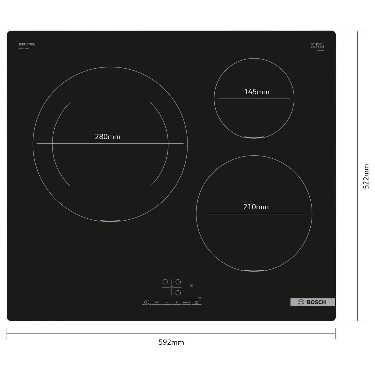 Bosch series 4 induction cooktop store