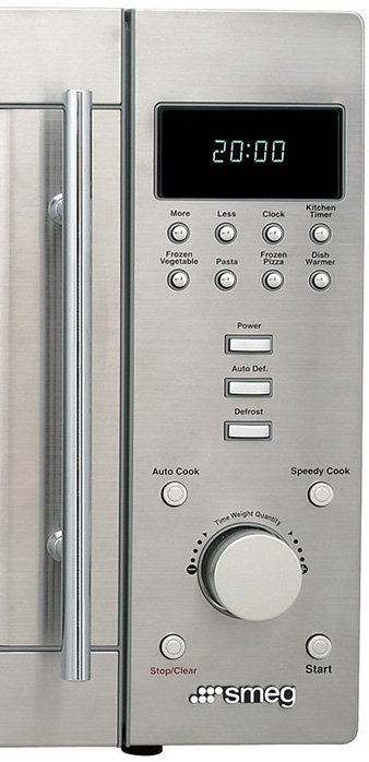 Smeg SA37X 34L Microwave 1000W | Appliances Online