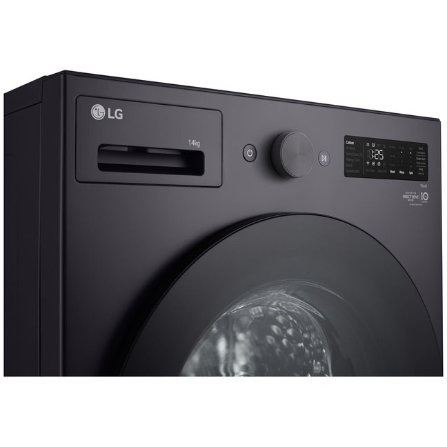 LG XL Series 14kg AI Front Load Washing Machine Matte Graphite WXLS ...