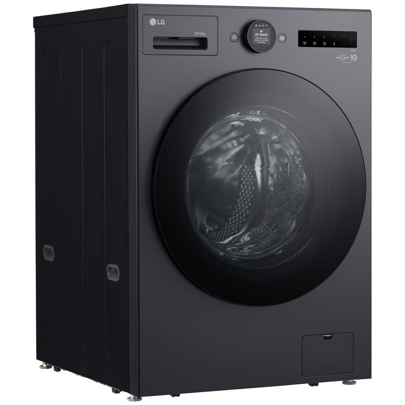 LG XL Series 16kg/10kg Front Load Washing Machine Graphite WXLC-1016GX ...