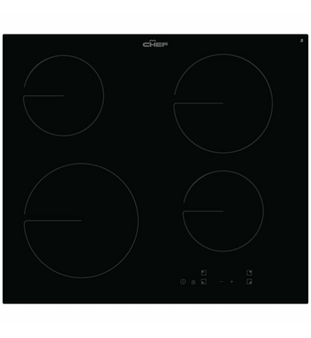 Chef 60cm Electric Ceramic Cooktop CHC644BB | Appliances Online