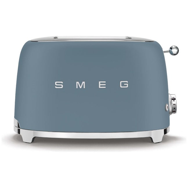 Smeg 50s Retro Style Storm Blue 2 Slice Toaster TSF01SBMAU | Appliances ...