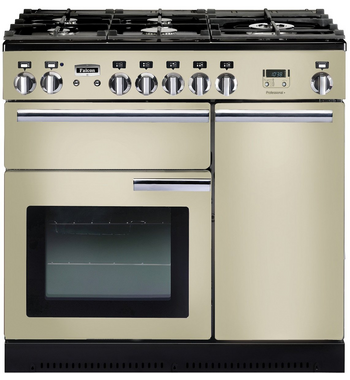 Falcon PROP90DFCR-CH 90cm Freestanding Dual Fuel Oven/Stove ...