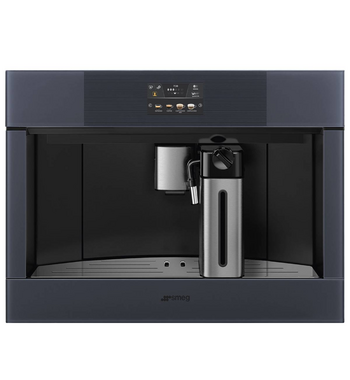 Smeg Linea Compact Built-In Coffee Machine Neptune Grey CMS4104G ...