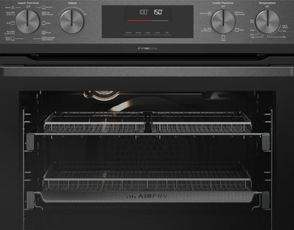 Westinghouse 60cm Multi-Function Pyrolytic Double Oven and SteamBake ...
