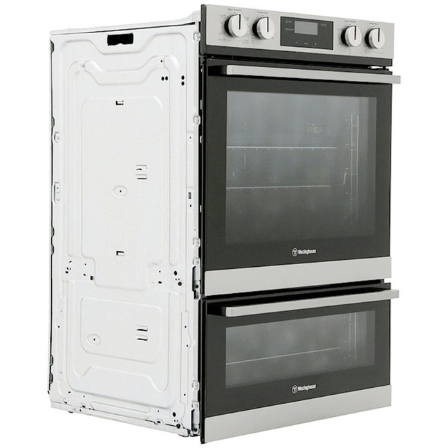 Westinghouse 60cm Multi-Function Double Oven Stainless Steel WVE6525SD ...
