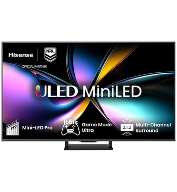 Hisense 65 Inch U7QAU ULED Mini-LED TV 65U7QAU [2025] | Appliances Online
