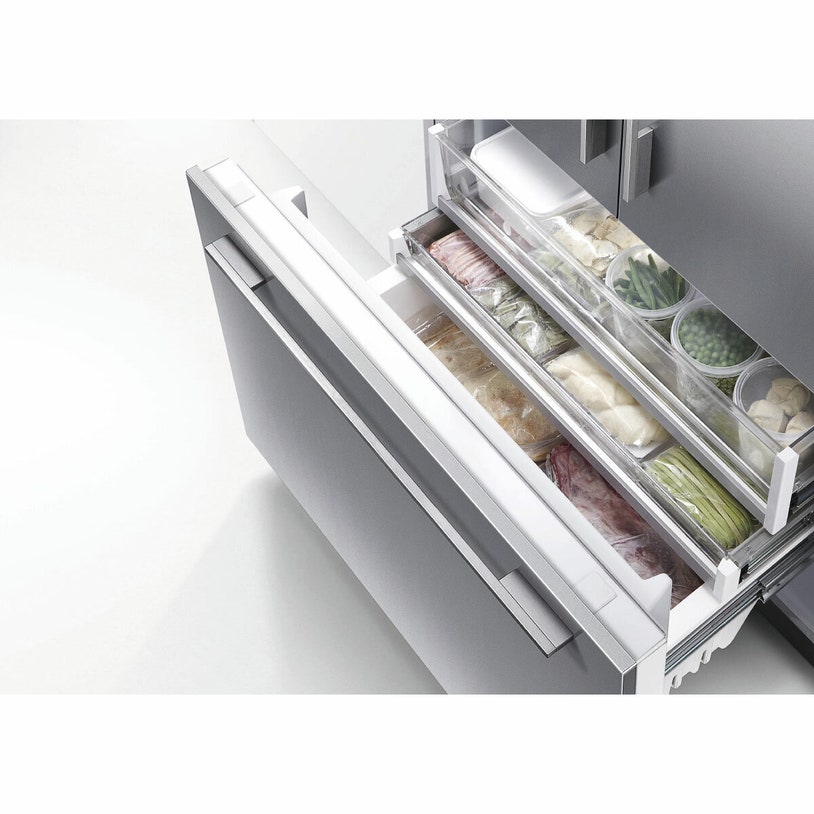 Fisher & Paykel Series 7 476L Integrated French Door Refrigerator with ...