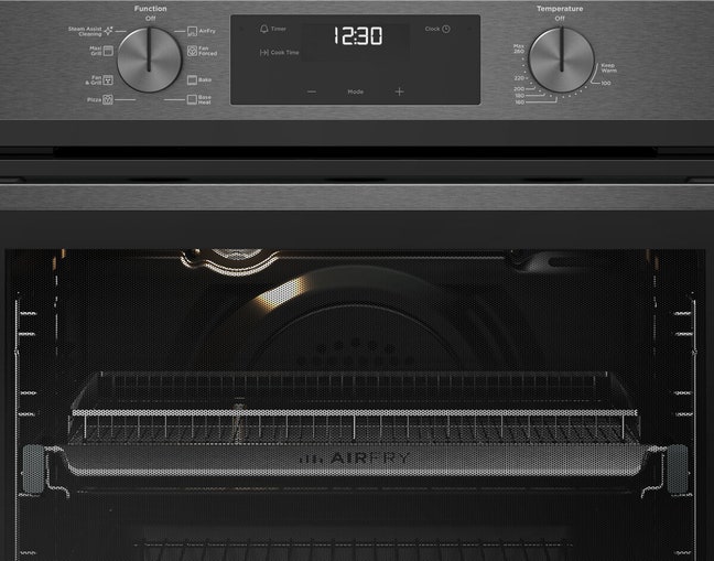 Westinghouse 60cm Multi-Function Oven with AirFry Dark Stainless Steel ...