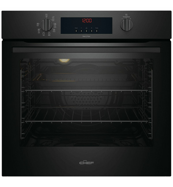 Chef 60cm Electric Built-In Multi-Function Oven with Easy Pyro Clean ...