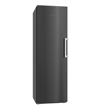 Miele 278L Freestanding Upright Freezer BlackSteel FNS4782EBS ...