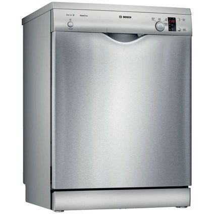 Bosch 60cm Series 2 Freestanding Silver Dishwasher SMS24AI01A ...