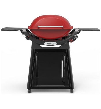Weber Family Q3100N+ LPG Freestanding BBQ Red 1500358 | Appliances Online