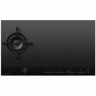 Fisher & Paykel Series 9 90cm Natural Gas Wok Burner and Induction ...