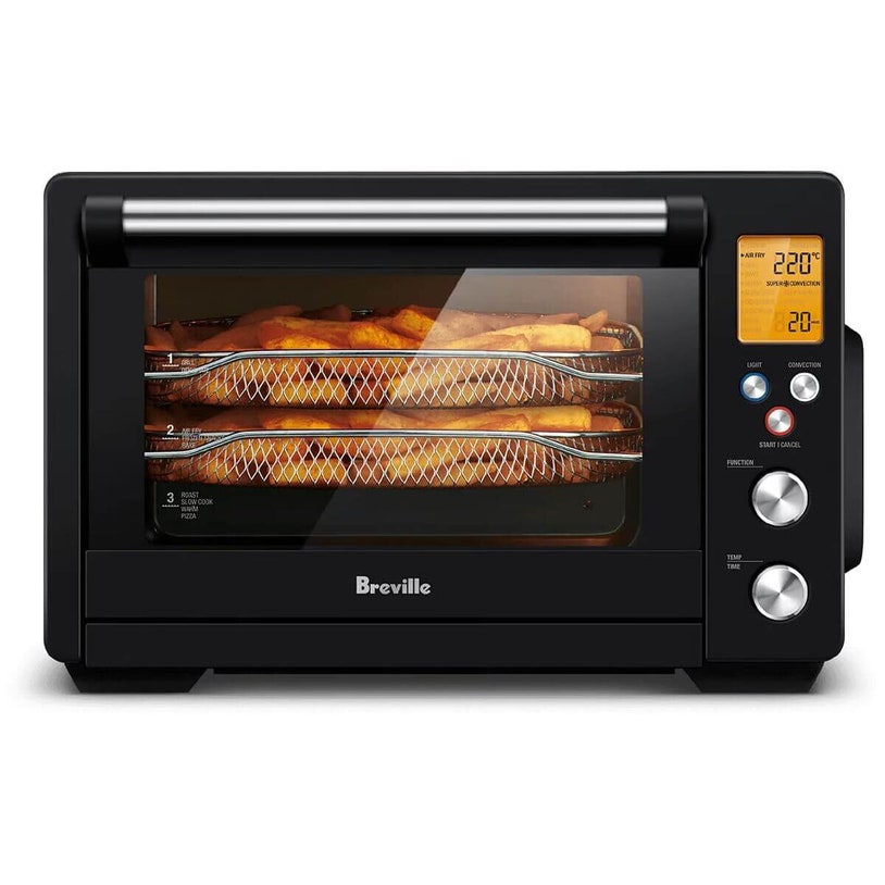 Breville All-in-One Compact Air Fryer Oven LOV660MTB | Appliances Online